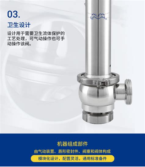 阿法拉伐卫生级安全阀不锈钢多功能快装弹簧式气手动阀alfa laval 阿里巴巴