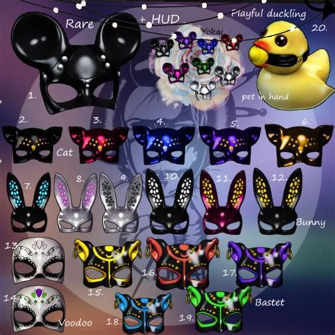 Second Life Marketplace 16 Yokai My Game Bastet Pink