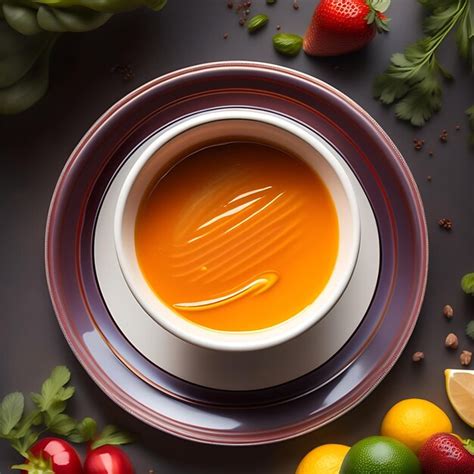 Premium Photo Tomato Sauce And Soup Ai Generated