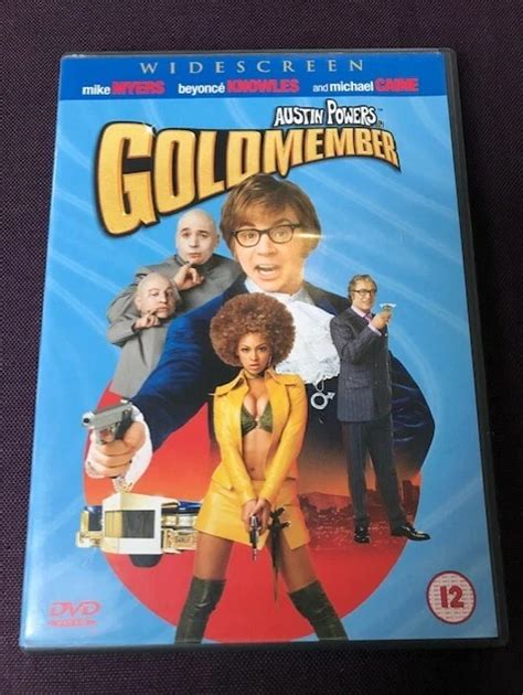 Austin Powers Goldmember Dvd 2002 Mike Myers Roach Dir Cert 12 So