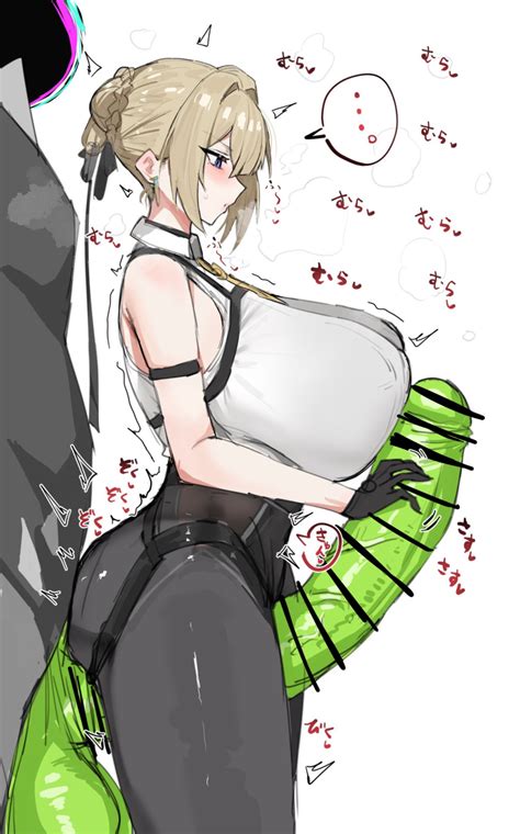 Rule 34 1boy 1girls 1monster Absurdly Large Cock Censor Bar Censored