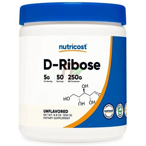 Nutricost D-RIBOSE (250 гр) - купить Д-рибозу в Москве | FitHerb