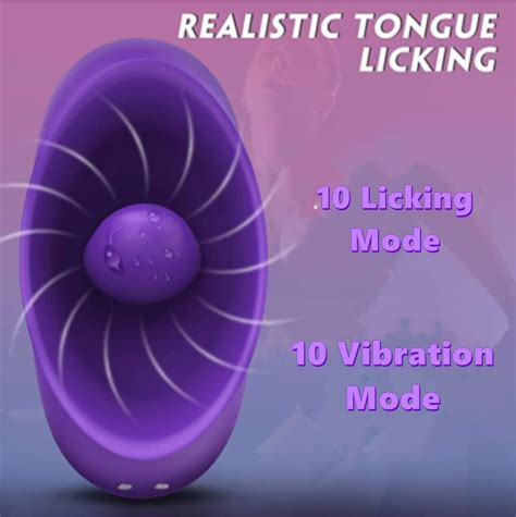 Adult Toys Rose Clitoral Vibrator Tongue Licking Toy Vibrator With 9 Modes Rechargeable