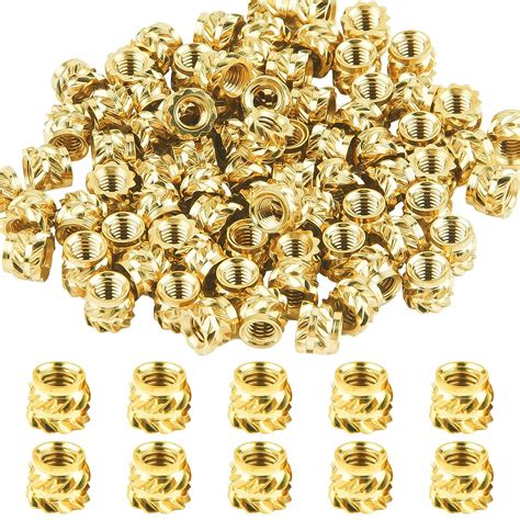 80 Pcs M3 Threaded Insert M3 X 4mm X 5mm Heat Set Inserts 3d Printing