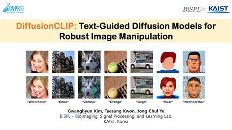 Diffusionclip Text Guided Diffusion Models For Robust Image Manipulation Cvpr 2022 Youtube