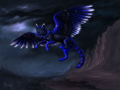 Cute Anime Cats With Wings