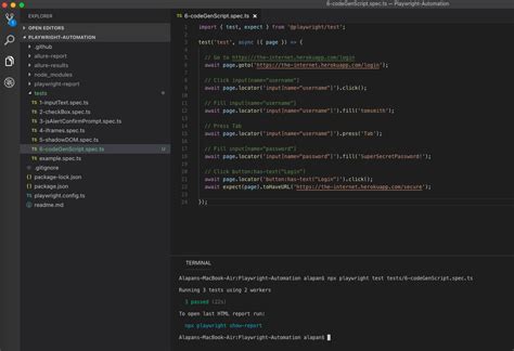 How To Automatically Generate Scripts With Playwright Inspector