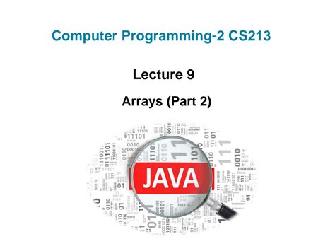 SOLUTION D Arrays In Java Studypool