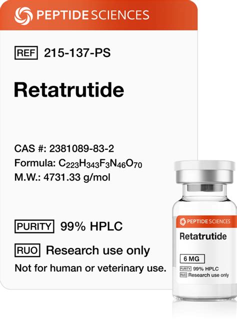Retatrutide 6mg 99 Purity Usa Made
