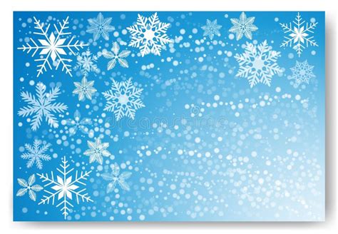 Cute Falling Snow Flakes Illustration Wintertime Speck Frozen Granules