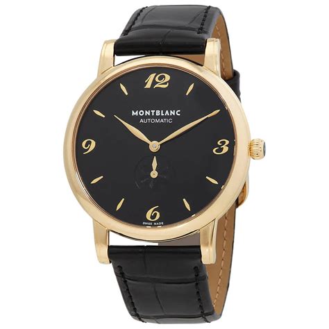 Montblanc Star Automatic Black Dial Mens Watch 107340 Montblanc