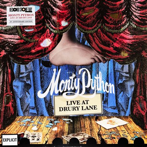 Monty Python Monty Python Live At Drury Lane Vinyl Lp Discrepancy Records