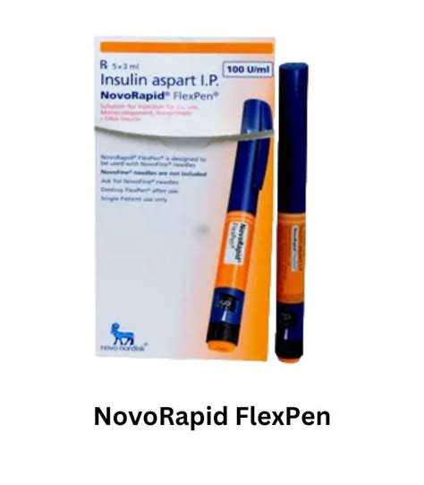 Novorapid Flexpen Rapid Acting Insulin For Diabetes Management