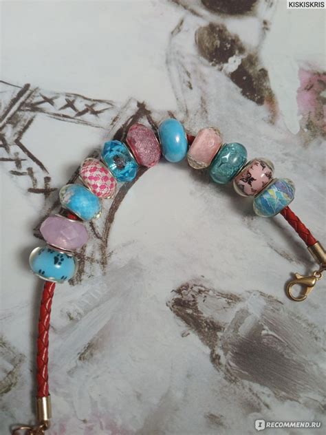 Набор для детского творчества Десятое королевство Раскопки Бусины для браслета голубые