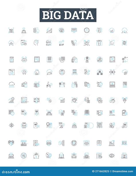 Olap Line Icon Outline Symbol Vector Illustration Concept Sign