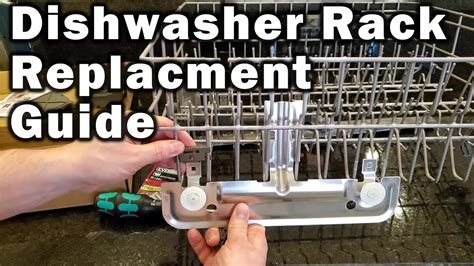 Dishwasher Top Rack Replacement Guide W10712395 Kit For Whirlpool