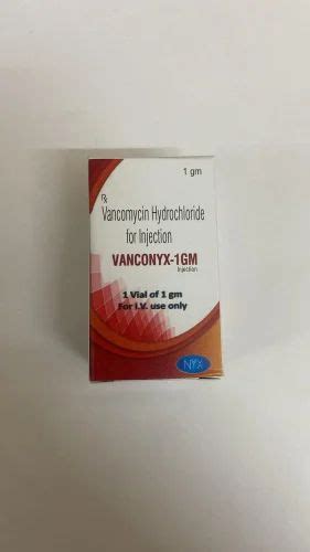 1g Vancomycin Hydrocloride Injection At ₹ 80 Piece Vancocin In Navi Mumbai Id 2855588426097