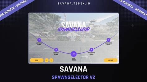 Savana Spawn Selector V2 Qbesx Fivem Releases Cfxre Community