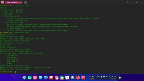 Deepin Integration ~ V23 Beta2 Integrate Adduser3131 1deepin2 By