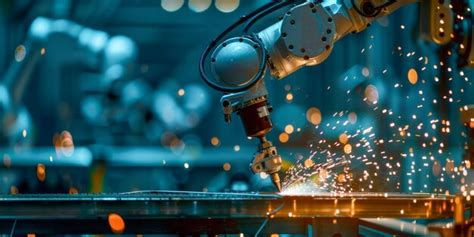 Premium Photo Industrial Robotics In Action High Tech Automated