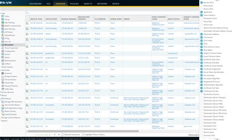 Decryption Log