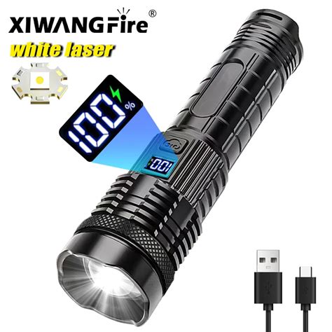 미니 Led 고휘도 소형 손전등 Usb 충전식 자석 작업 자동차 수리 조명 어린이 포켓 토치 18350 X23 3xp35
