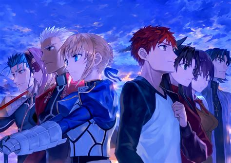 Kirei Kotomine Sakura Matou Lancer Fatestay Night Rin Tohsaka