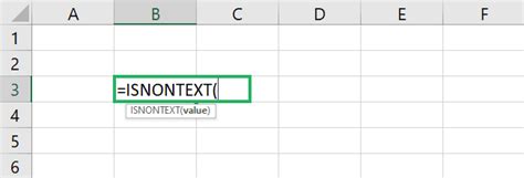 How To Use The Excel Functions Isnumber Istext And Isnontext