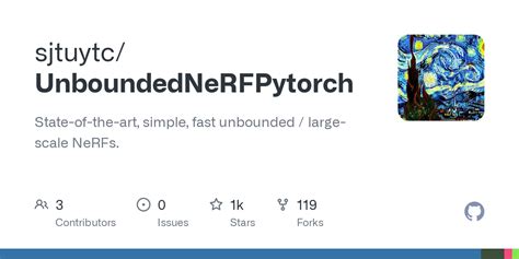 GitHub Sjtuytc UnboundedNeRFPytorch State Of The Art Simple Fast Unbounded Large Scale NeRFs