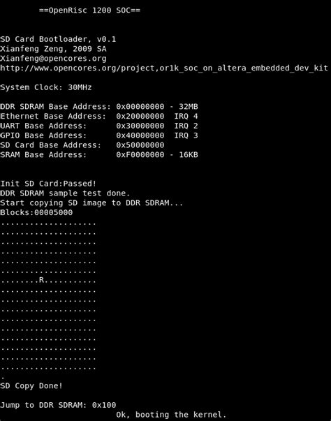 Snapshot Or1k Soc On Altera Embedded Dev Kit Opencores