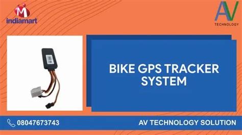 M Wireless Motorcycle Gps Tracker Device For Bike Screen Size Inch At Piece In