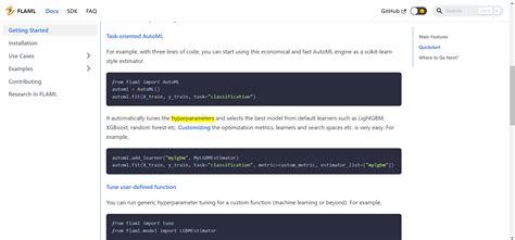 Little Typo On The Webpage · Issue 456 · Microsoftflaml · Github
