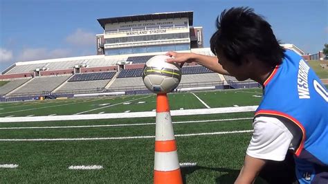 Soccer Training Lesson 169 How To Pass The Ball Up In The Air Using