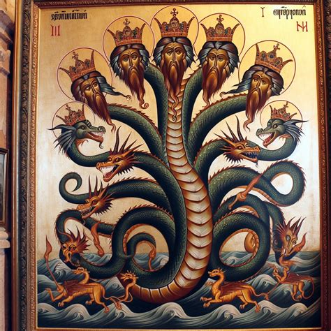 Revelation 12 3 9 Artwork Bible Art
