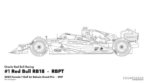 Formula 1 Coloring Pages Red Bull 2025