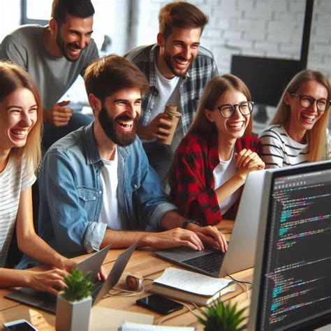Diverse Developers Collaborating Premium Ai Generated Image