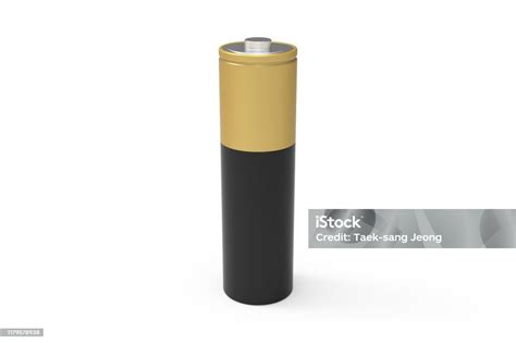 흰색 배경에 Aa 알칼리성 배터리 모형 템플릿 0명에 대한 스톡 사진 및 기타 이미지 0명 3차원 형태 검은색 Istock
