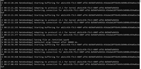 Python Jupyter Notebook Won T Run Code Keeps Reconnecting Stack Overflow