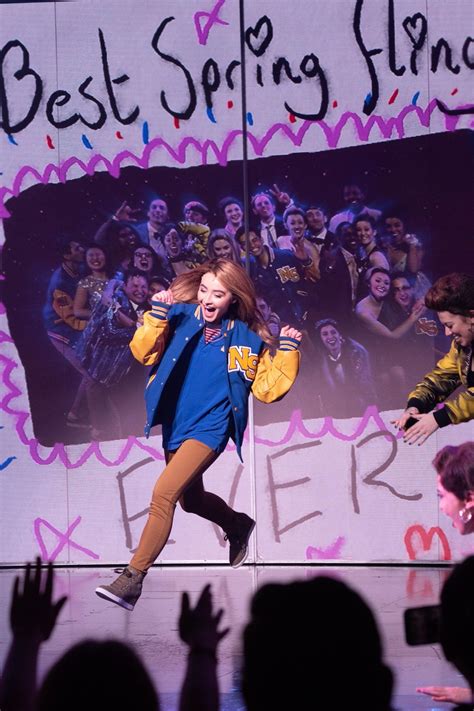 Sabrina Carpenter At Mean Girls On Broadway In New York 03 10 2020