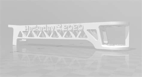 Hackaday Themed Dihedral Weight Reduction Arm 3d Printed Details