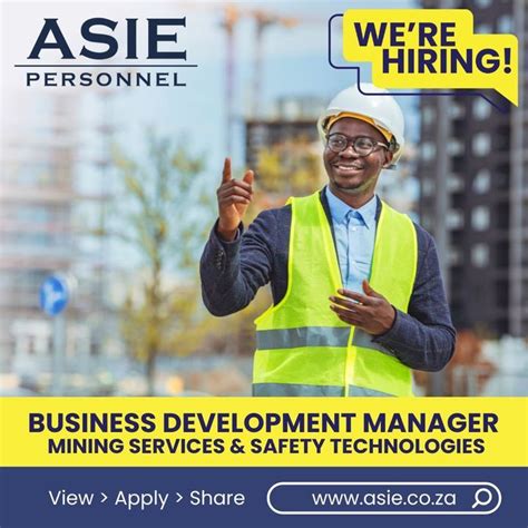 Hiring Asiepersonnel Bdm Mining Businessdevelopment Jobs Asie Personnel