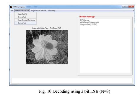 Figure 10 From Steganographic Secure Data Communication Semantic Scholar
