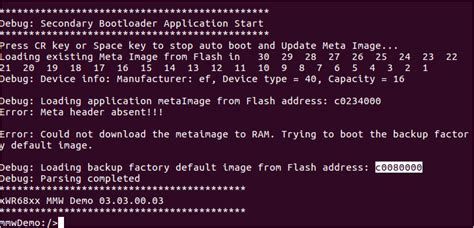 CCS IWR Uniflash Flash Address Offset Code Composer Studio Forum Code Composer Studio