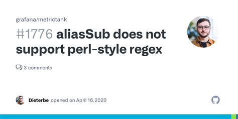 Aliassub Does Not Support Perl Style Regex · Issue 1776 · Grafanametrictank · Github