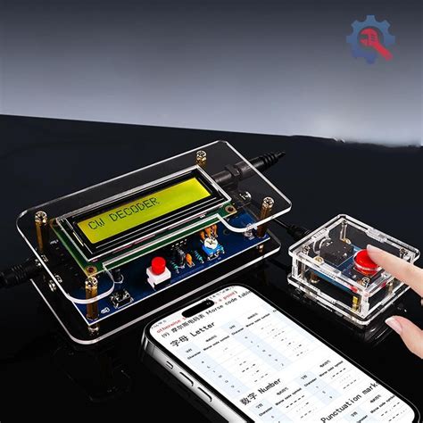 Gex Dc 9v Diy Cw Trainer Decoder Kit Cw ถอดรหัส Morse Code Reader จอแสดงผล Lcd วิทยุแผงวงจร