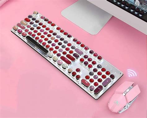 Retro Typewriter Wireless Keyboard And Mouse Set At Sharon Melton Blog