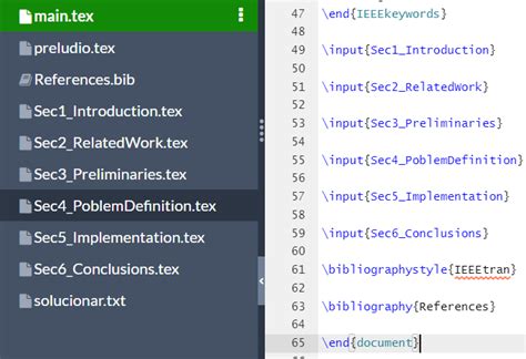 Sectioning Referencing A Section Of Another File Tex Latex Stack