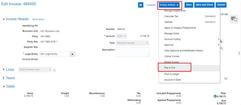The Oracle Prodigy Creating A Manual Refund In Oracle Fusion Applications