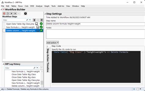 Solved How To Delete Reference Of Formula Column In Jsl Jmp User Community