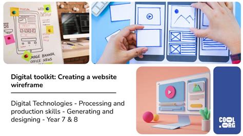 Digital Toolkit Creating A Website Wireframe